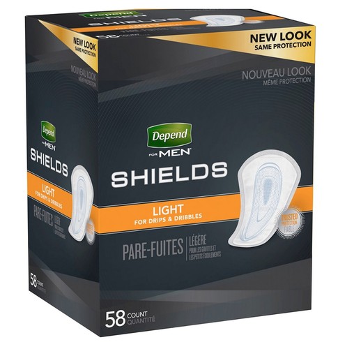 Light Absorbency Shields For Men - 1 Box | eBay