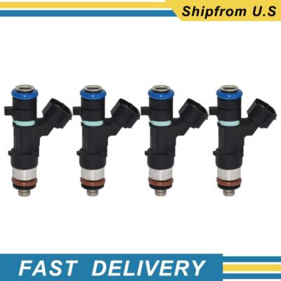 4PCS Fuel Injector 0280158130 for Nissan Rogue Select Altima Sentra 2 ...