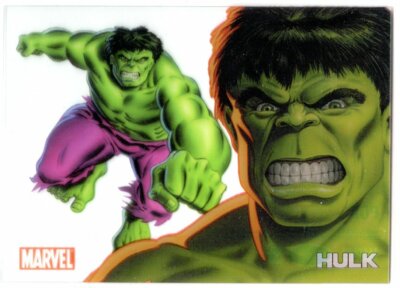 MARVEL 2010 70 YEARS OF MARVEL COMICS PC2 CLEARLY HEROIC CEL INSERT THE ...