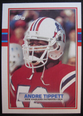 Andre Tippett New England Patriots 1989 TOPPS NFL #196 | eBay