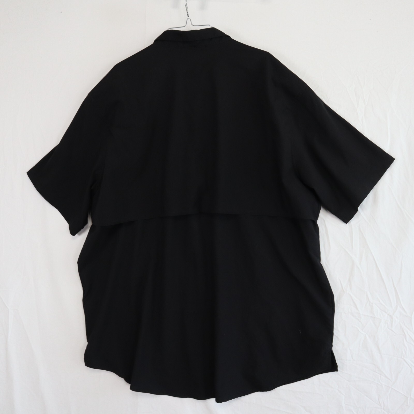 Roundtree & Yorke Shirt Mens 3XLT Tall Outdoor Vented Button Black ...