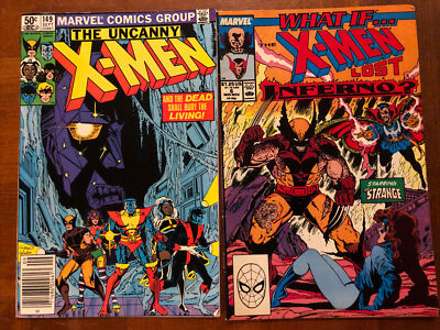 The Uncanny X-Men #149 Garokk Attacks! Magneto & What If #6 X-Men Lost ...