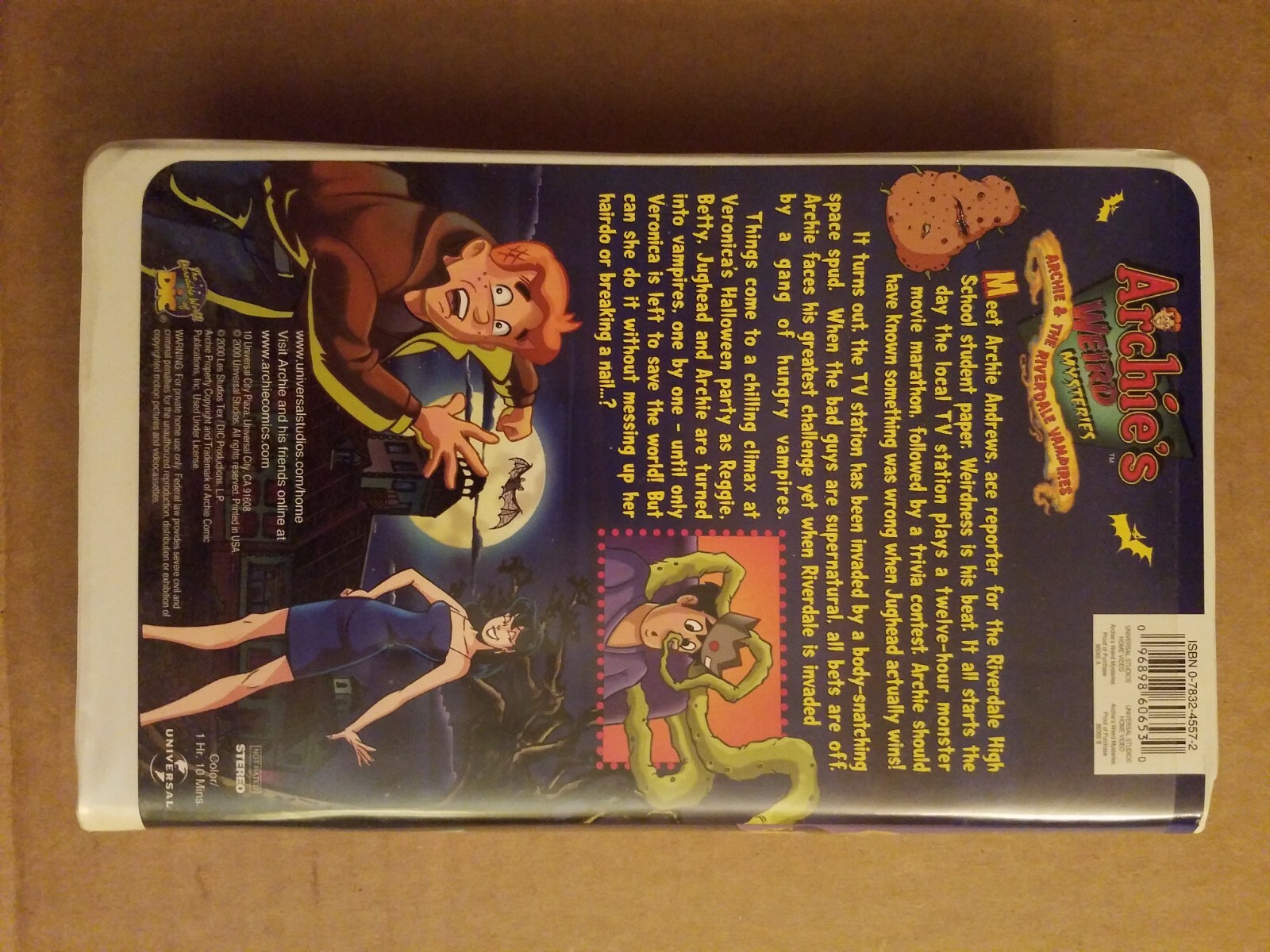 Archies Weird Mysteries: Archie the Riverdale Vampires (VHS, 2000 ...