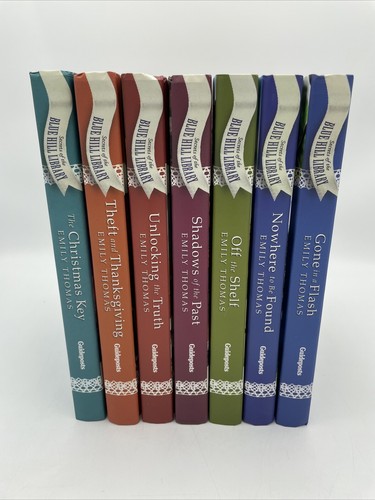Set 7 Secrets Of The Blue Hill Library Guideposts HC Books Mysteries E ...