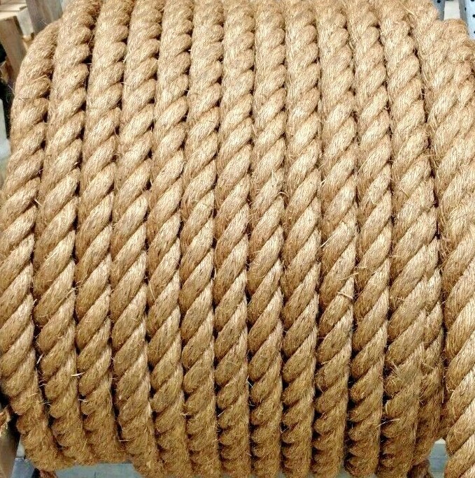 2" Premium Treated Manila Rope Natural Cut To Length Order By The Foot ...