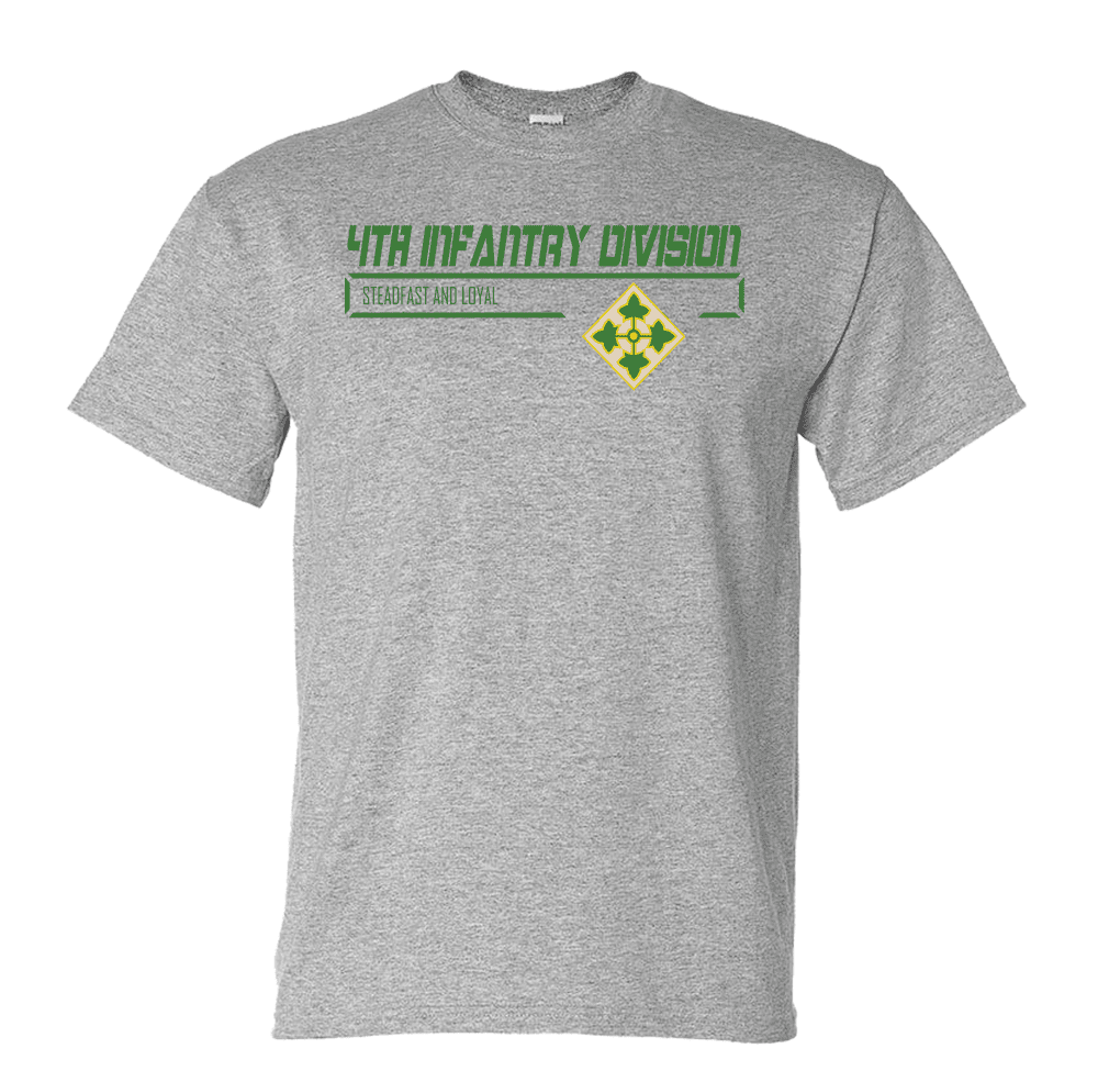 4th Infantry T Shirts 4th Infantry Division Vietnam Veteran Ivy