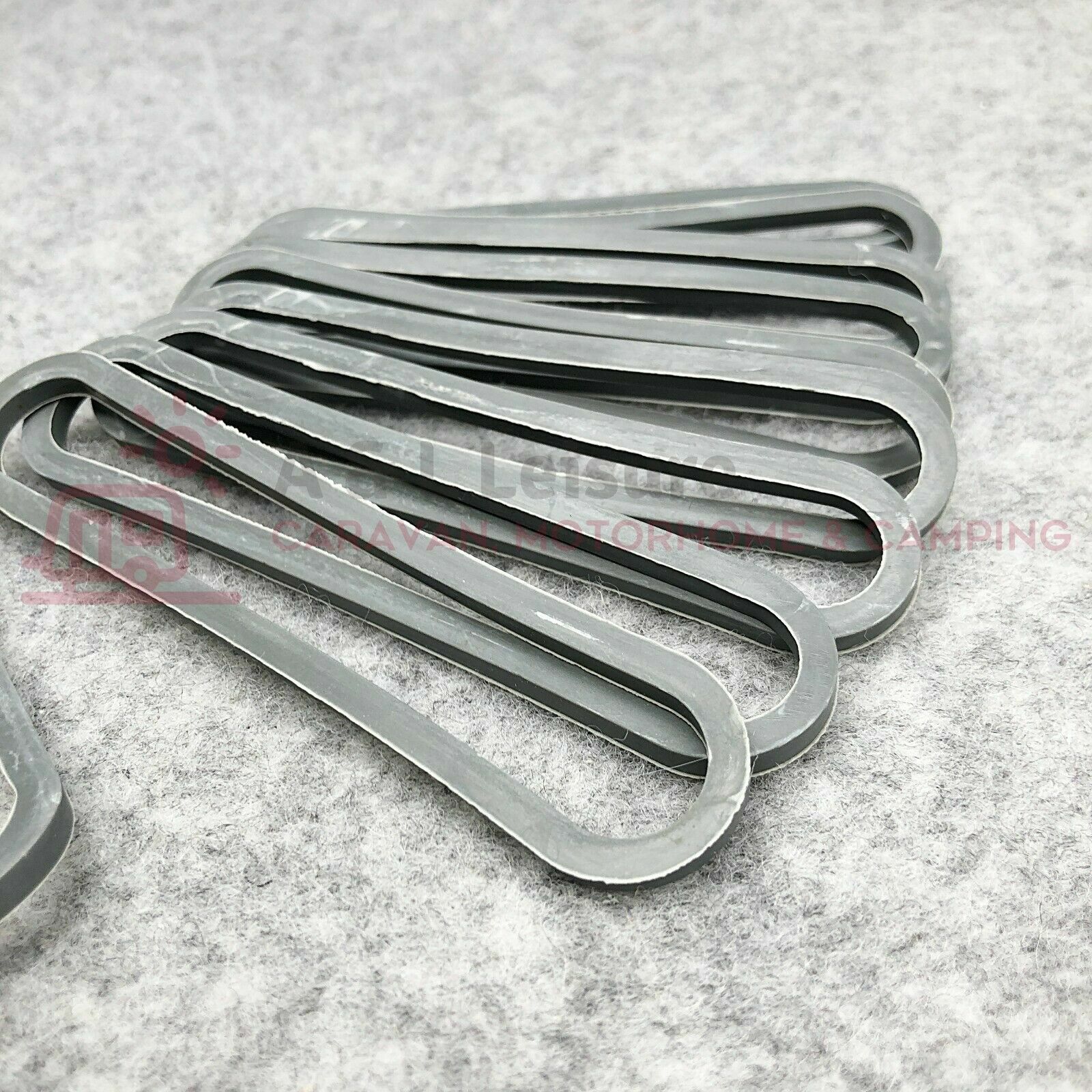 Tent, Awning Straight Rubber Bands 12cm x10 Pack Caravan Camping ...