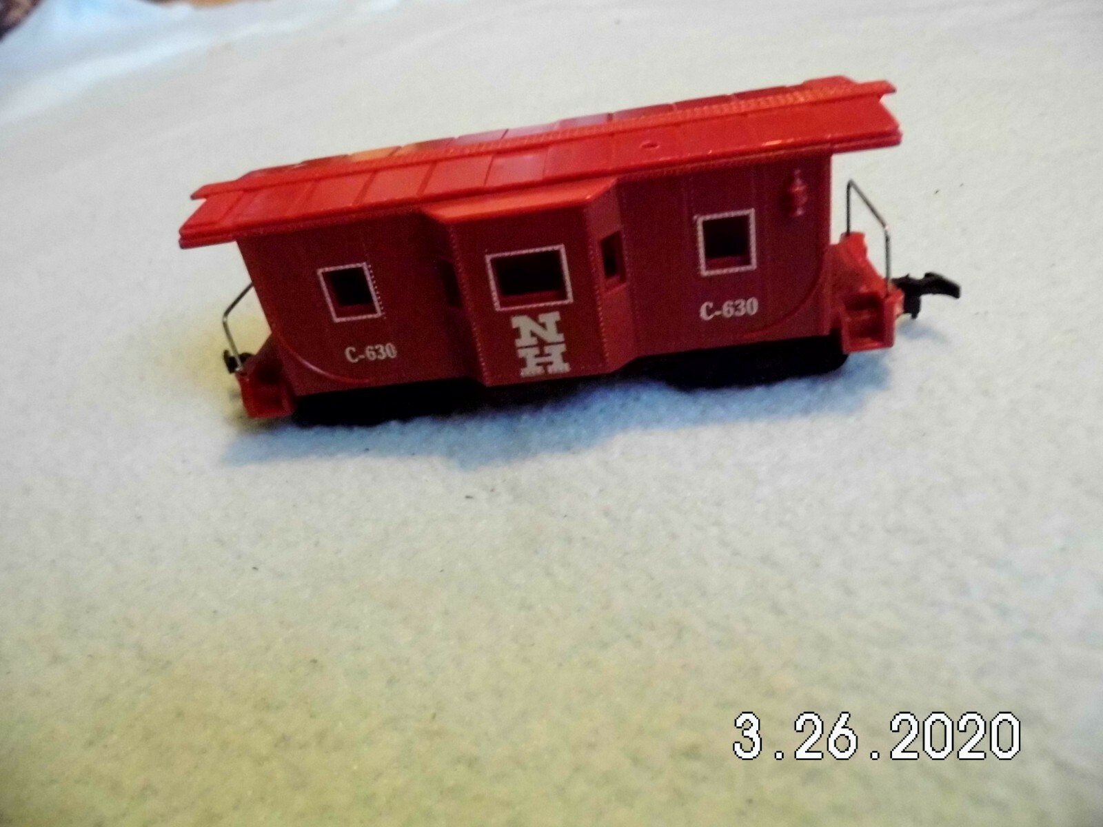 N & H C630 Marx Train Caboose Plastic USED 4-1/2'' USA | eBay