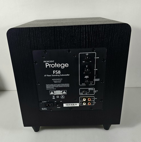 Proficient Protege FS8 8” Dual-Drive Powered Subwoofer | eBay