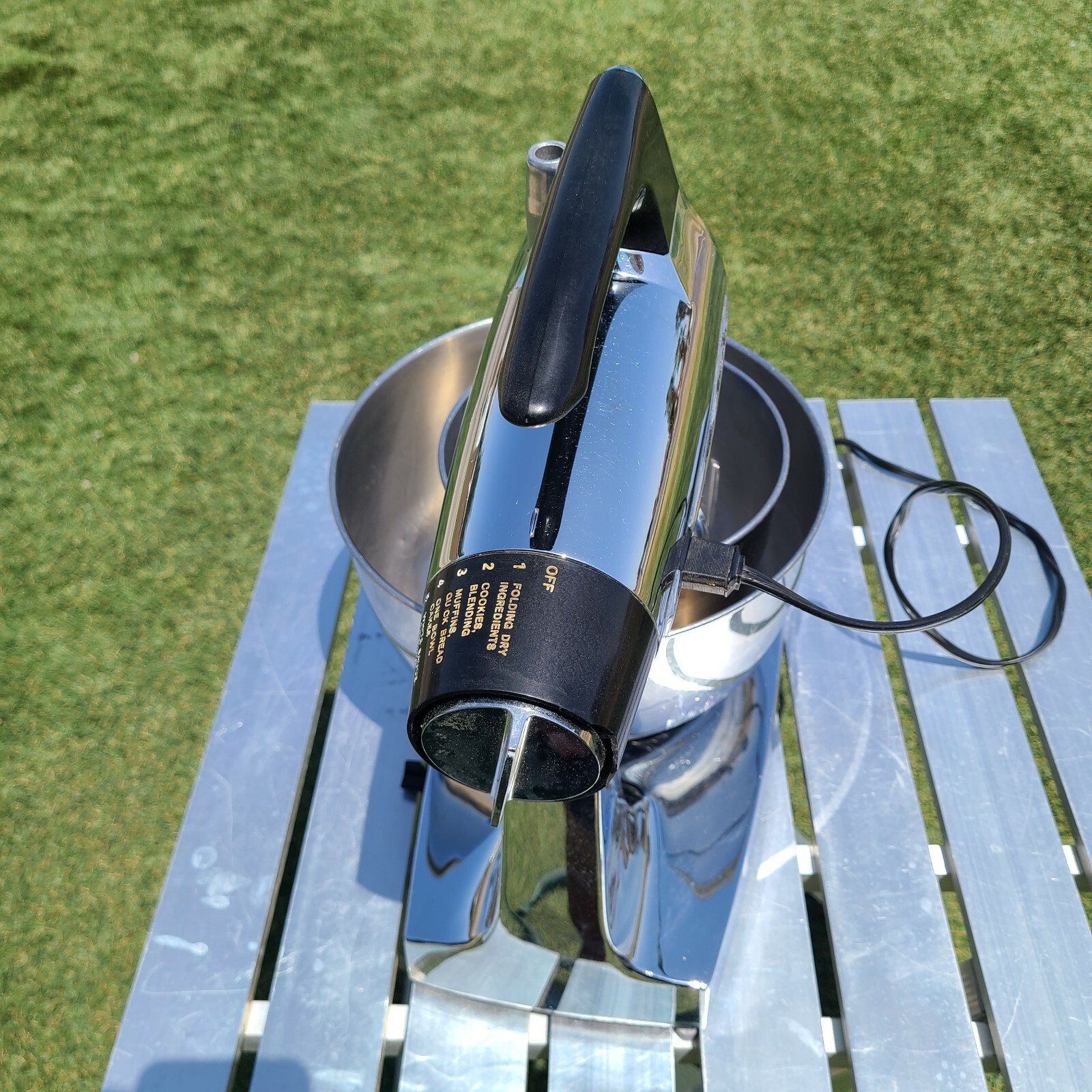 Sunbeam Mixmaster Mixer Chrome Base Stand 100-86659 for Models MMA MMB ...