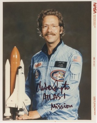 Mike Lampton - NASA Astronaut - Autographed Official NASA 8x10 Photo | eBay