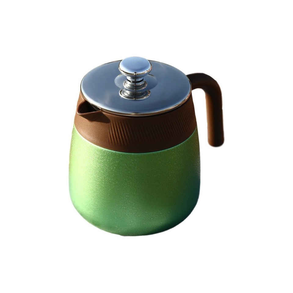Large Capacity Tea Separation Pot Stainless Steel Aged White Tea Pot ...