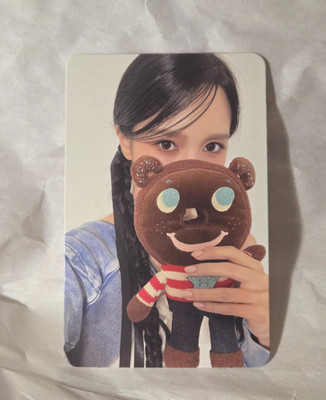 TWICE Mina STRATEGY Official Photocard Mina With Plush | eBay