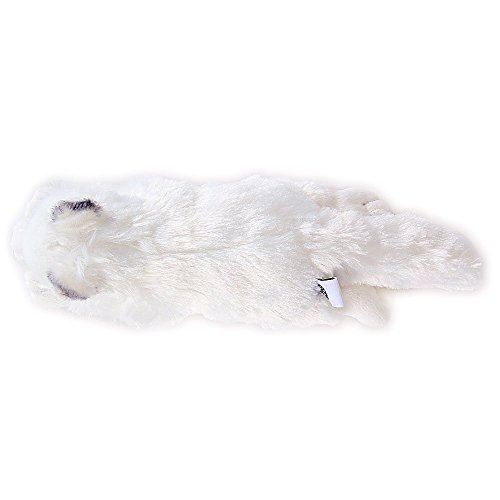 COLORATA Plush Stuffed Animal Arctic Fox lying | eBay