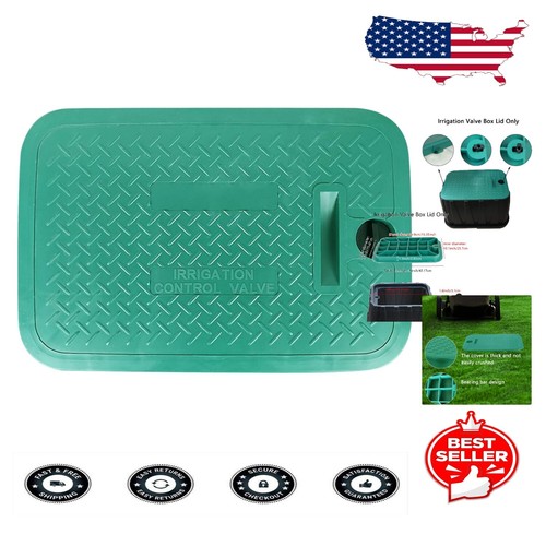 Heavy Duty 12x17 Valve Box Cover - Durable Sprinkler Lid for Irrigation ...