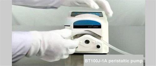 BT100J-1A Peristaltic Pump YZ15 Drive Lab High Accuracy 30W 0.07-380ml ...