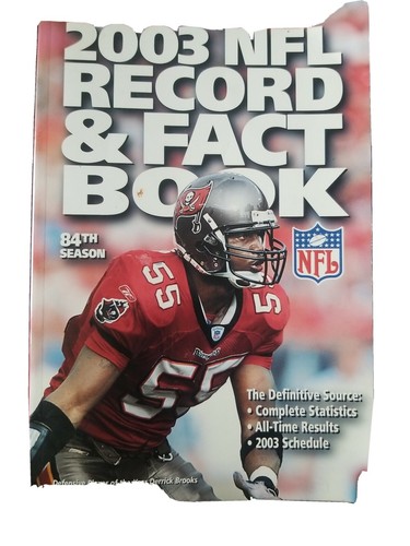 The Official 2003 NFL Record and Fact Book by National Football League ...