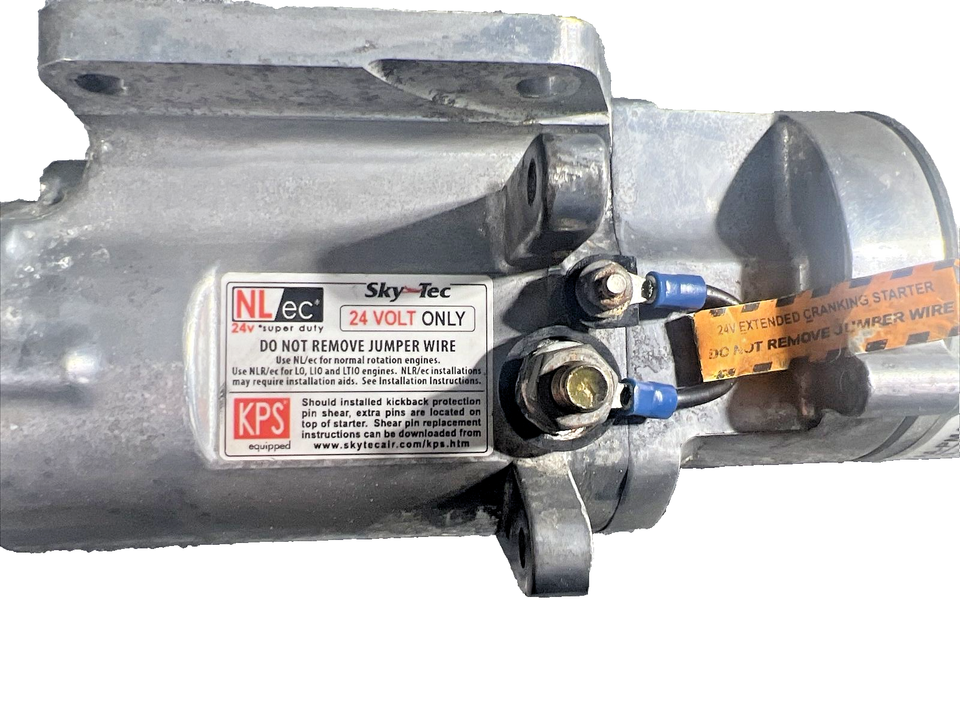 Sky Tec Starter 149-NLR/EC Counter Rotation Extended Crank 24 VDC | eBay
