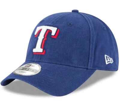New Era Texas Rangers Baseball Core Fitted 49FORTY Dad Hat Cap Royal ...