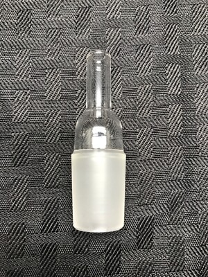 Laboratory Glass Straight Septum Inlet Adapter 19/22 Inner Joint 61mm ...