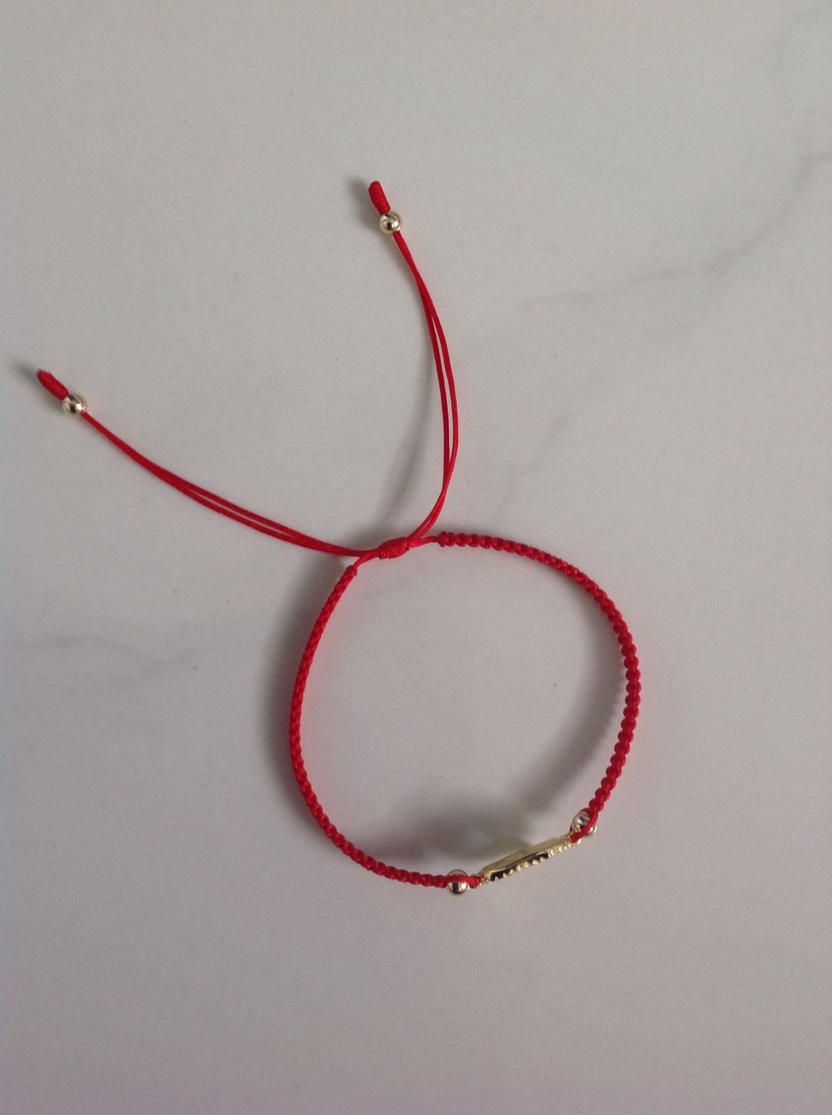 Hamsa Sterling Silver 925 Red Macrame Bracelet Cz Crystals Kabbalah ...