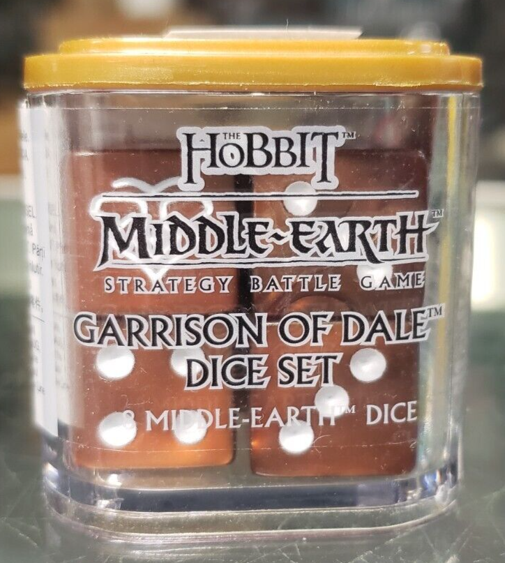 Garrison of Dale Dice Set The Hobbit Lord of the Rings Games Workshop ...