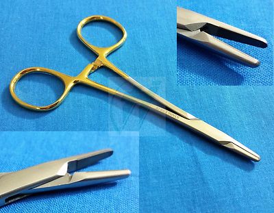 T/C Professional GRADE WEBSTER NEEDLE HOLDER DRIVER 5" SMOOTH PLAIN ...