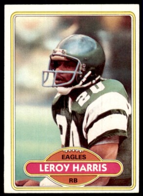 1980 Topps Leroy Harris Football Card Philadelphia Eagles #318 | eBay