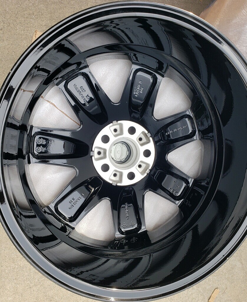 20" NW POWDER COAT BLACK FACTORY OEM RANGE ROVER FULL SZ HSE ...