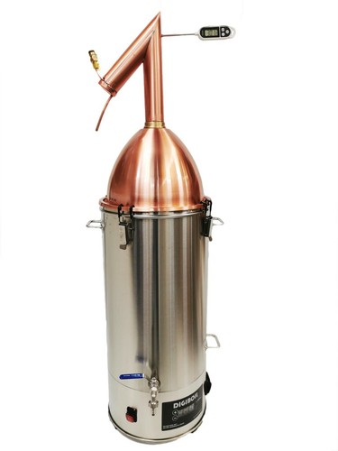 New 35L Essencial Oil Making Alembic Dome and Alcoengine Pot Still Kit ...