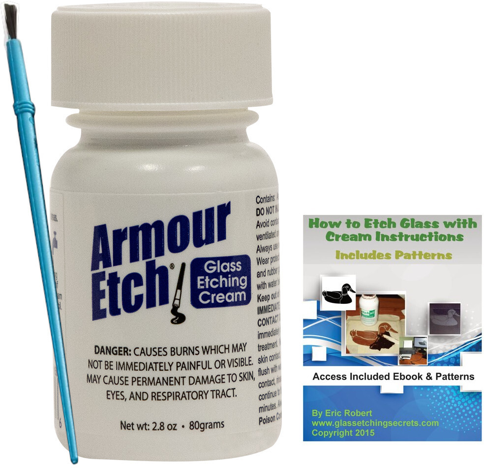 Liquid Glass Etching Supplies Glass Etching Kit