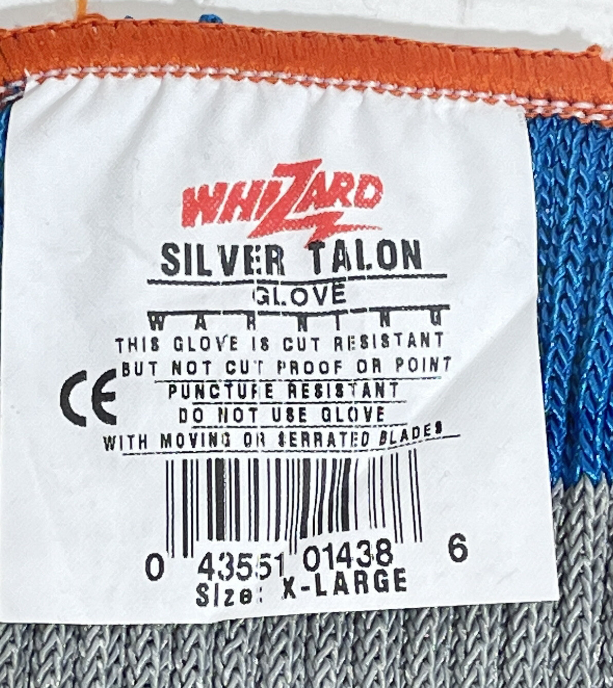 Tucker Safety Whizard® Talon® Silver Spectra® Cut Resistant Glove ...