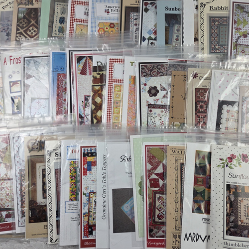 Lot of 53 Quilt Patterns Wall Hangings Pillows Quilts Indygo Junction ...