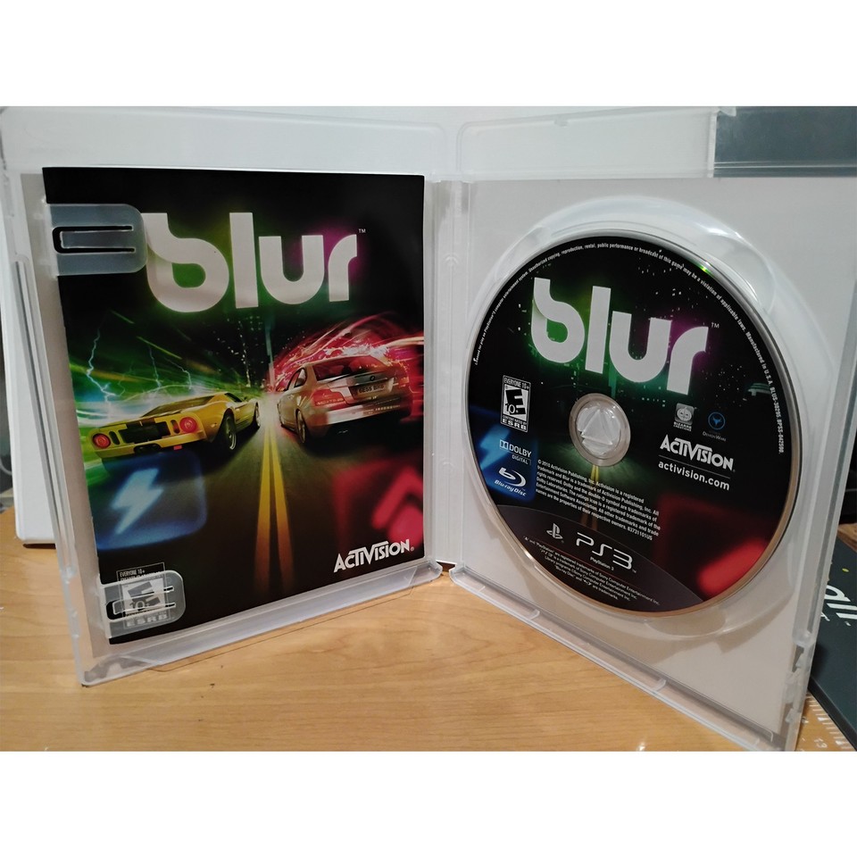Blur Racing Video Game Sony Playstation 3 PS3 Complete CIB Manual ...