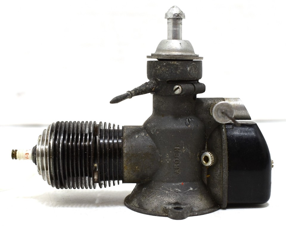 VINTAGE 1947 Arden .199 Needle Valve Model Airplane Engine | eBay