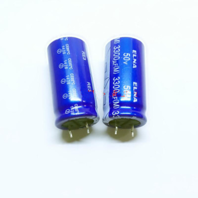 2/5/10pcs ELNA 50V 3300UF CE85℃ 18*35mm Audio Electrolytic Capacitor | eBay