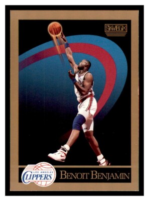 1990 SKYBOX NBA Basketball Card #124 - BENOIT BENJAMIN, Los Angeles ...