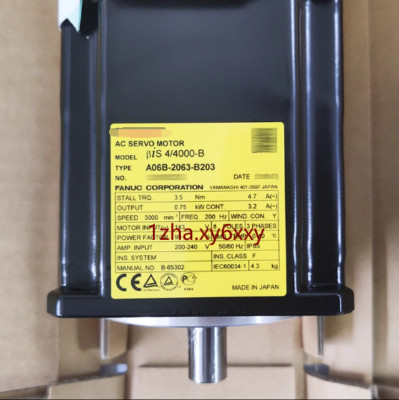 A06B-0063-B203 AC Servo Motor Brand New 1zk | eBay