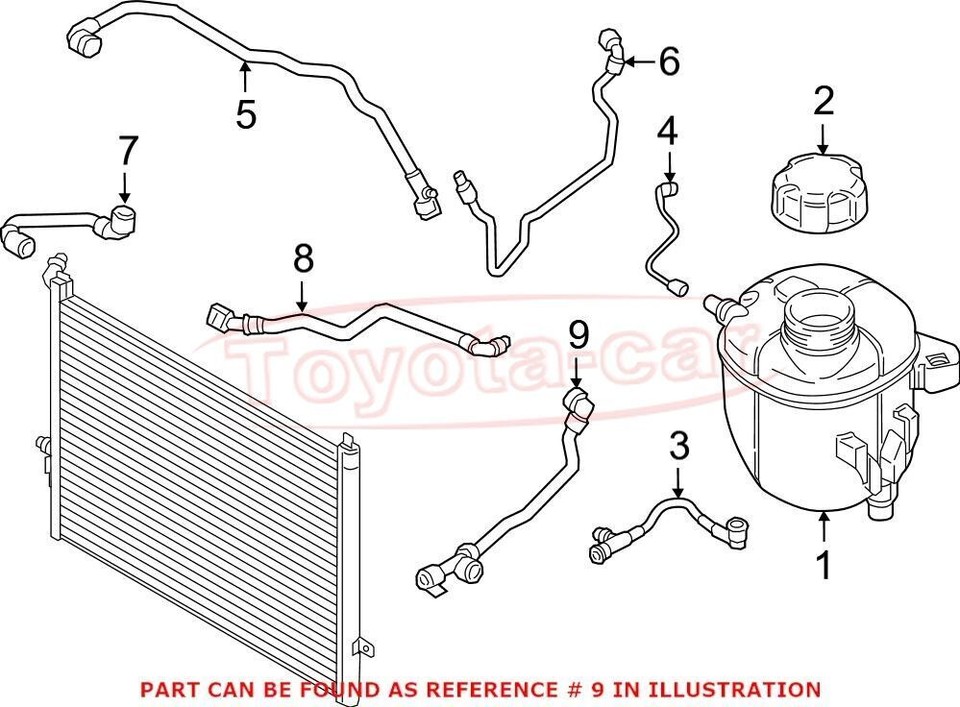 Engine Coolant Hose For BMW G11 G12 G30 G31 G32 G38 540I 540IX ...