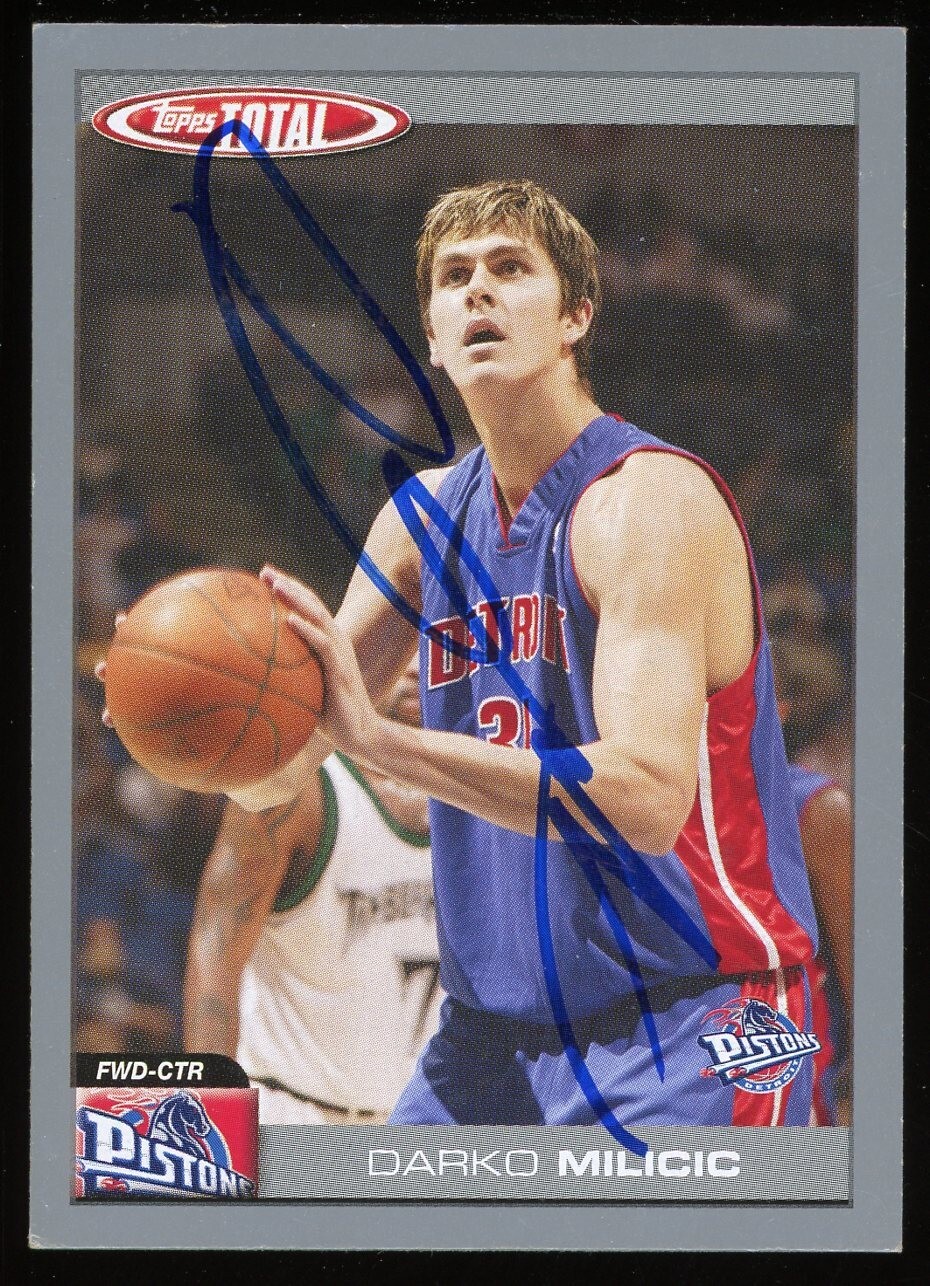 Darko Milicic 2005 Topps Total #212 Base Price Guide - Sports Card Investor