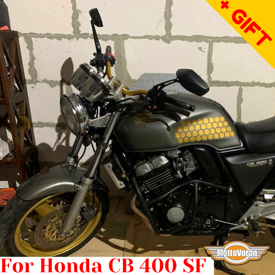 For Honda CB 400 SF engine guard CB 400 Super Four crash bars (1992 ...