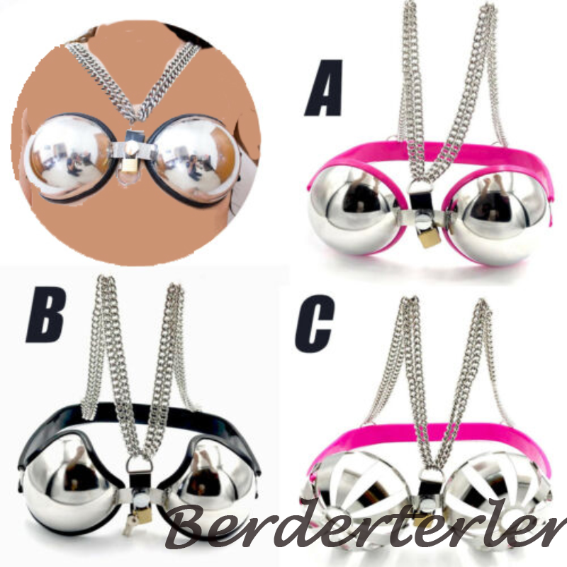 Stainless Steel Chastity Bra Female Chastity Belt Restraint Chastity ...