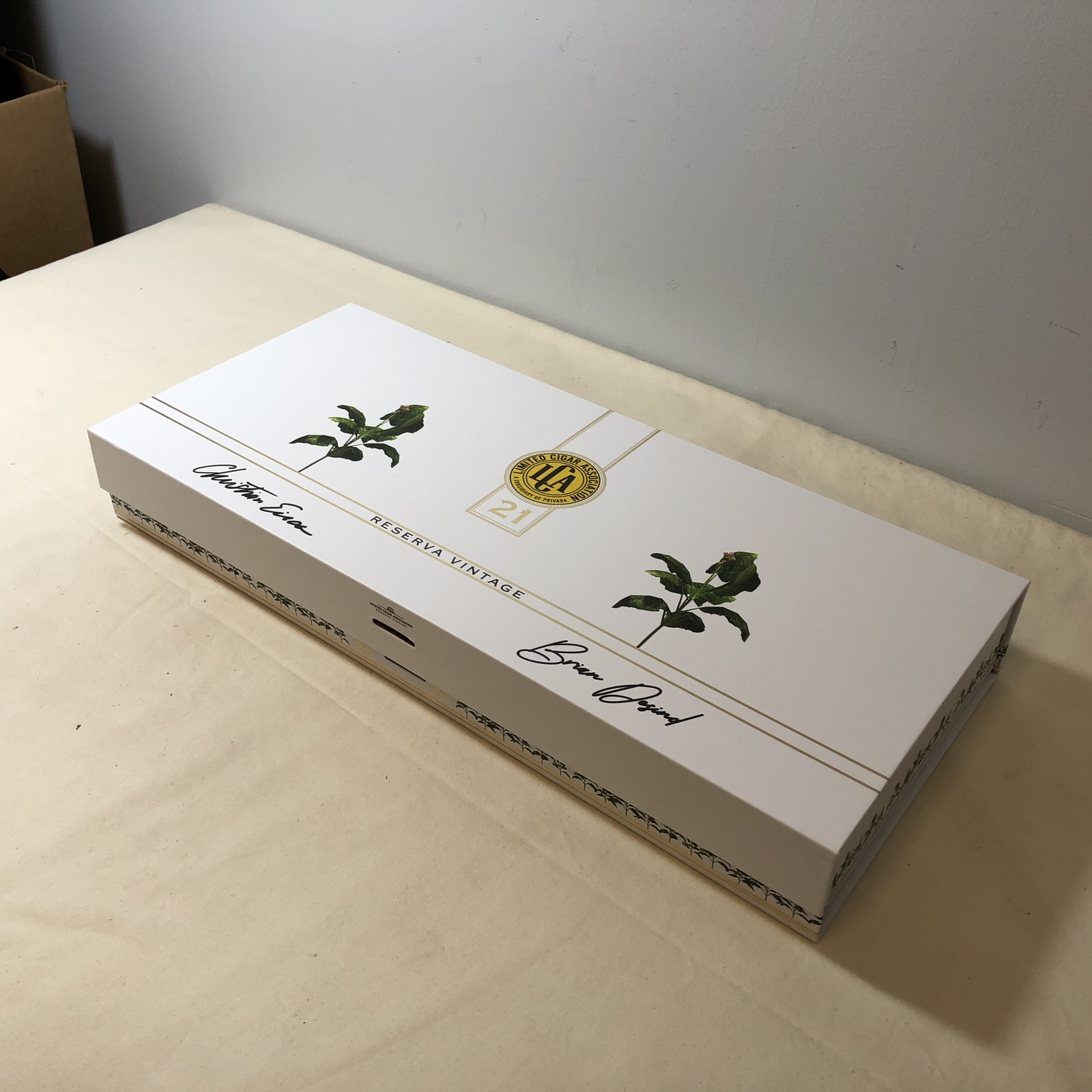 Lot of 5 Empty LCA Cardboard Cigar Boxes 15x7.25x2.5 #13 | eBay