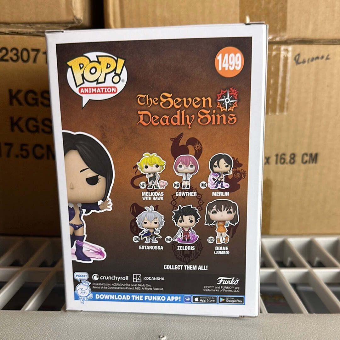Funko POP! Anime Seven Deadly Sins - Merlin Figure #1499! | eBay