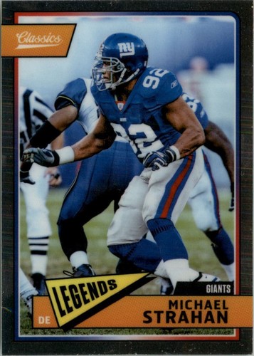 2018 Classics Premium Edition Football Card #107 Michael Strahan | eBay