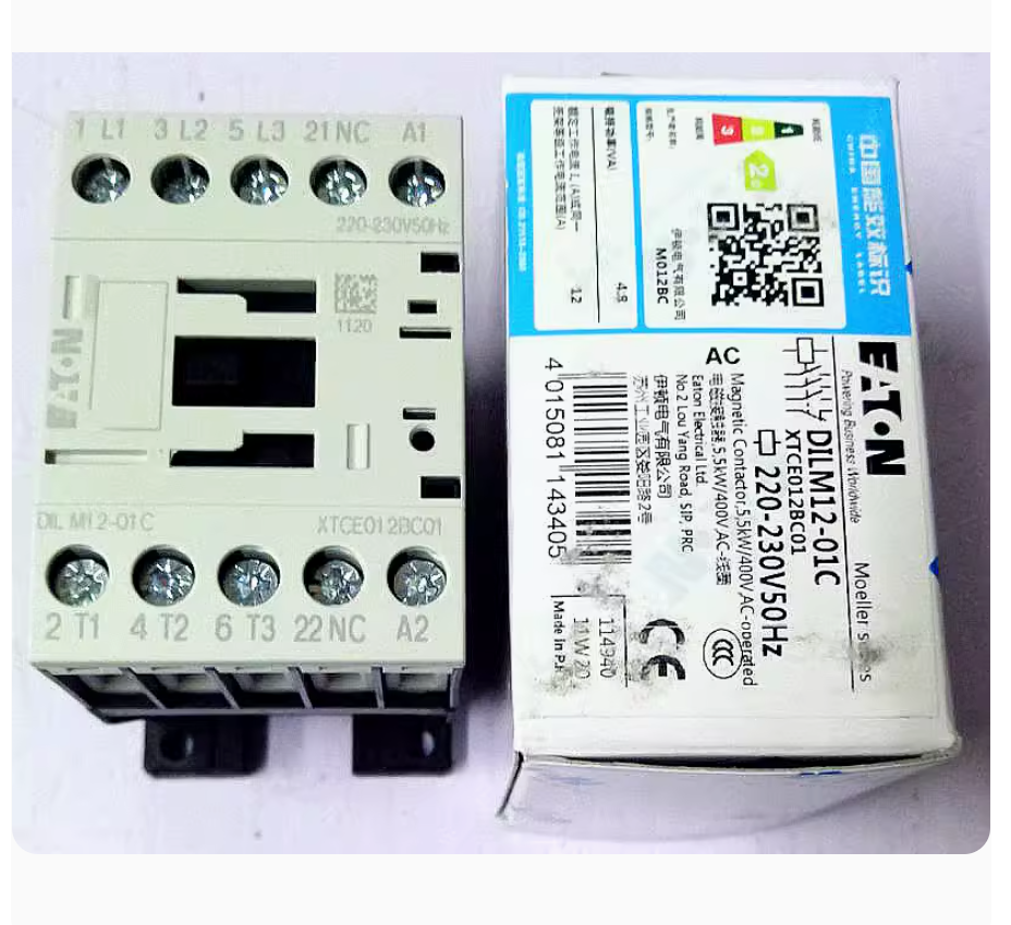 1PC NEW EATON AC contactor DILM12-01C AC220-230V/50HZ #LL | eBay