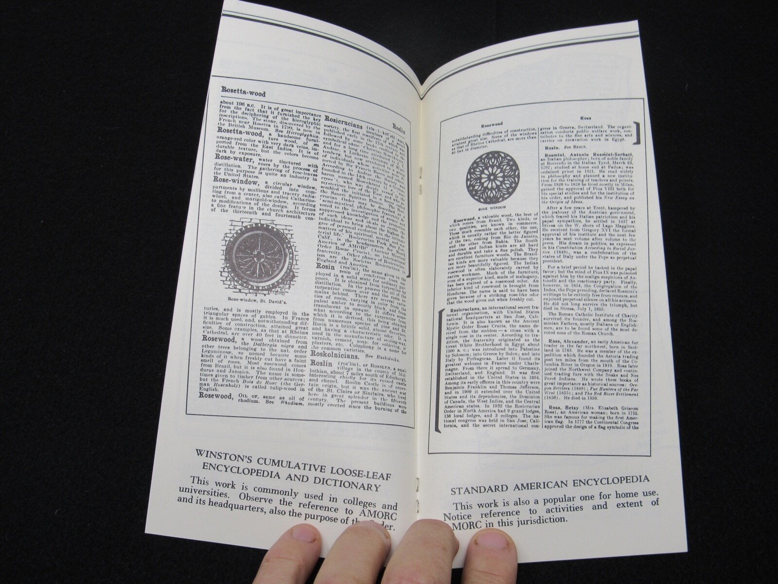 Rosicrucian Order Recognition Pamphlet c 1950s by Supreme Grand Lodge ...