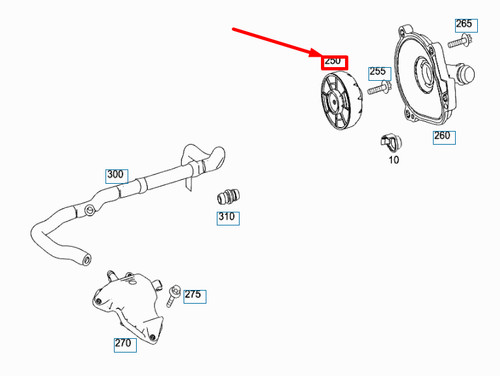 NEW MB C W204 WIDE OPEN THROTTLE SEPARATION OIL DRIP PAN A2730100162 ...