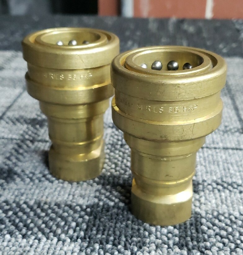 Eaton Hansen Series 6 B6-hkp Brass Hydraulic Coupling 1” NPT B6HKP for ...