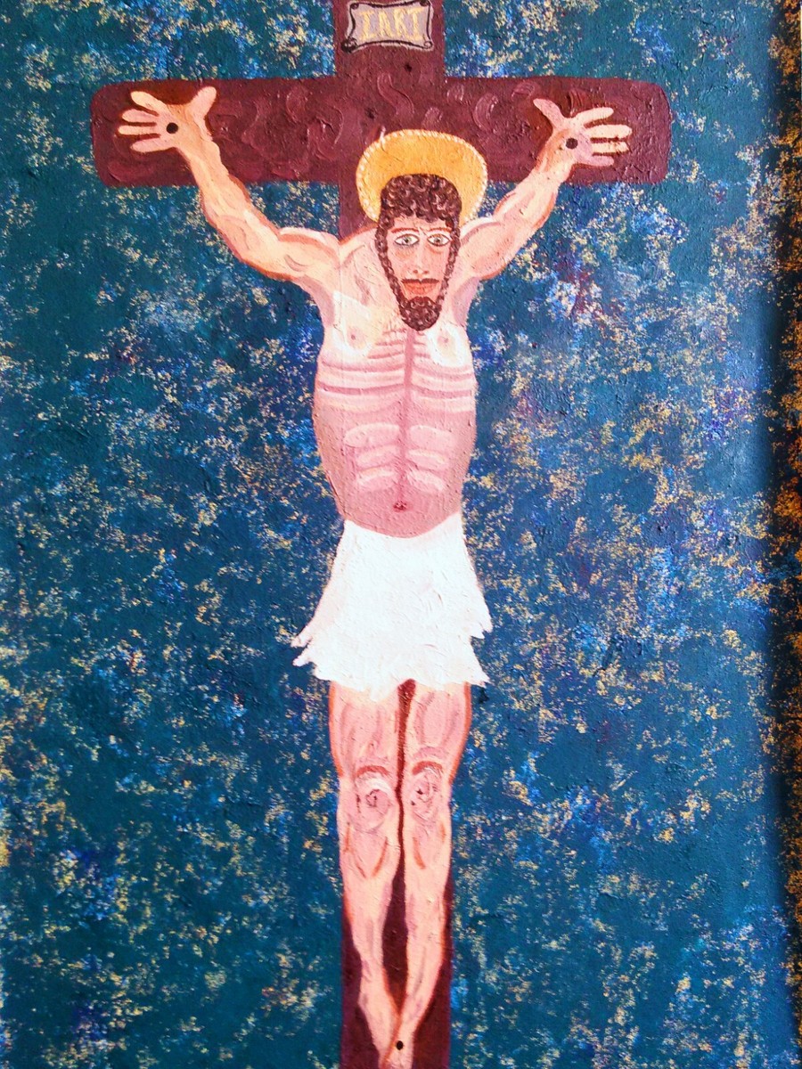 Jesus On The Cross Painting Oil Painting Replica Christ On The Cross